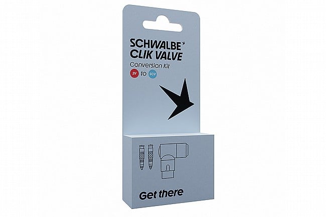 Schwalbe Clik Presta Conversion Kit (Cores w/ Pump Head) [3541]